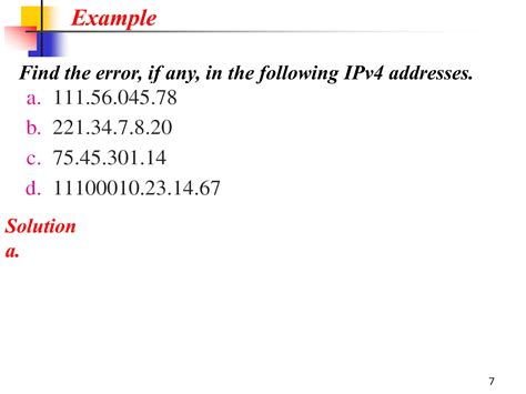Ip Addressing Lecture Computer Network Pptx