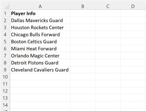 Split Text By Space In Excel With Example