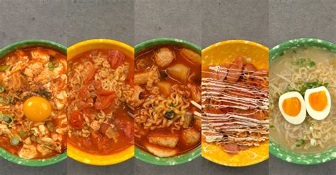 핫한 라면요리 5가지 끓이기 ♥