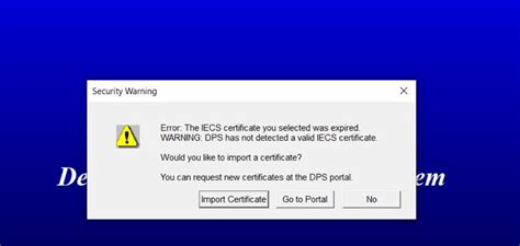 How To Install Vxdiag Gm Dps Iecs Certificate If Expires Vxdiag Official Website