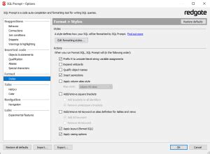 Beyond Formatting Improving Sql Code Using Sql Prompt Actions Redgate