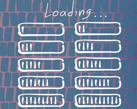 Premium Vector Hand Drawn Line Sketch Vector Loading Bar Doodle Element Download Speed