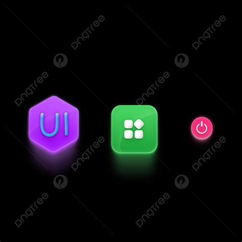 크리스탈 효과 아이콘 Ui 디자인 아이콘 디자인 상 Ui 도구 Png 일러스트 및 Psd 이미지 무료 다운로드 Pngtree