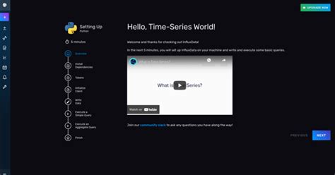 Monthly Product Update New Developer Experience For Influxdb Cloud