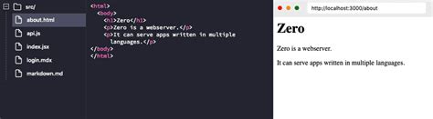 GitHub Remoteinterview Zero Zero Is A Web Server To Simplify Web Development
