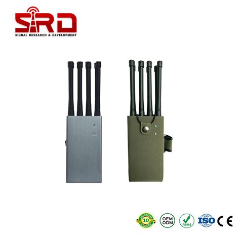8 Antennas Network Signal Blocker Handheld Jammer Gsm Bluetooth Wifi 2g 3g 4g Phone Signal