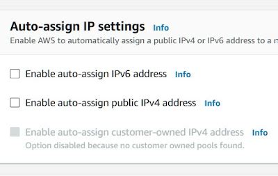 SOLVED Amazon AWS EC2 Instance How To Disable Public IPv4 Auto Assign