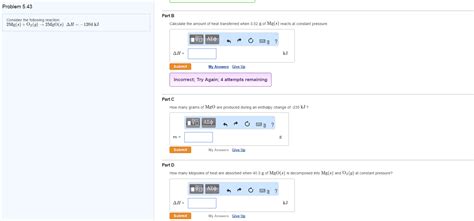 Solved Consider The Following Reaction Part B Calculate The Chegg