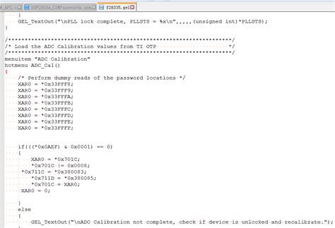 Tms320f28335 Debug 报错 “adc Calibration Not Complete” Csdn博客