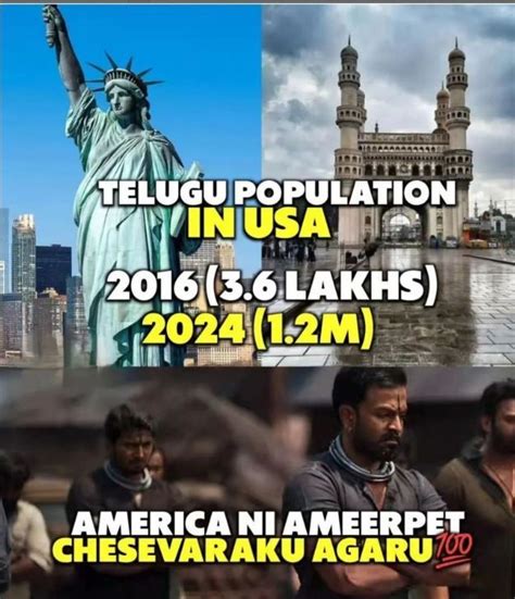 Telugu Population In Usa 2016 36 Lakhs Now 2024 12 M Hi I Hope You Are Doing Great Please