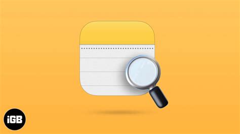 How To Search Notes On Your IPhone Or IPad IGeeksBlog