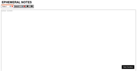 Svelte Codesandbox
