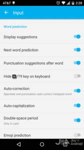 Android Keyboard Showdown Google Vs GO Vs Flash JoyofAndroid