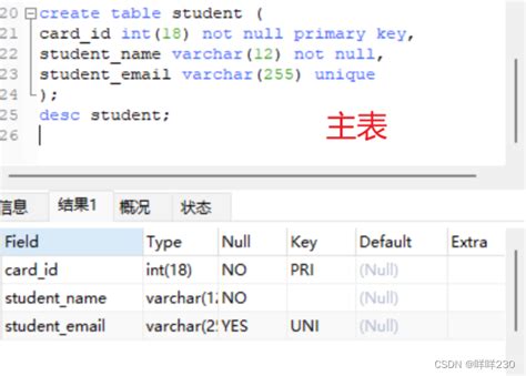 mysql之语句 csdn博客