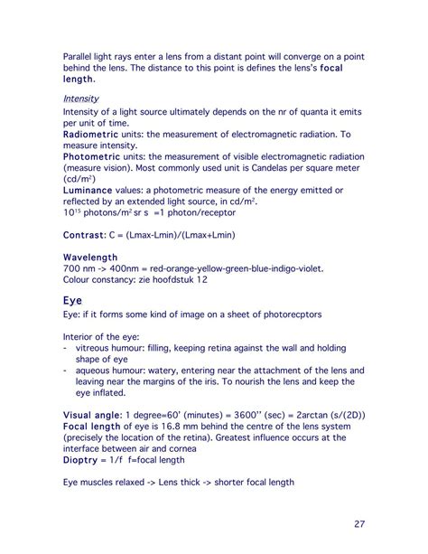 Summary Of Perception Notes Psyu2247 Perception Mq Thinkswap