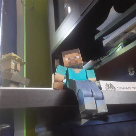 Bendable Steve Papercraft Minecraft Steve Pixel Papercraft Bendable My Xxx Hot Girl
