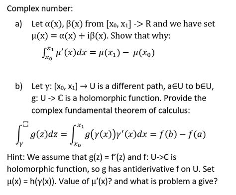 Solved Complex number a Let α x β x from x x R and Chegg