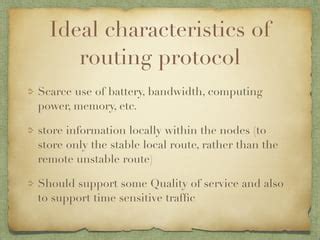 Issues In Routing Protocol PDF Computer Networking Computing