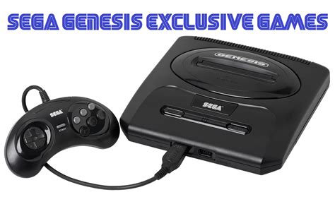 blast processing sega genesis mega drive games that are still exclusive complete list