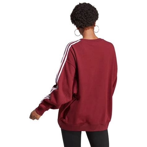 Adidas Originals Adicolor Classics Oversized Sweatshirt Red Dressinn