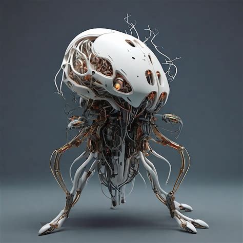 Premium Photo Bioinspired Robotic Concept