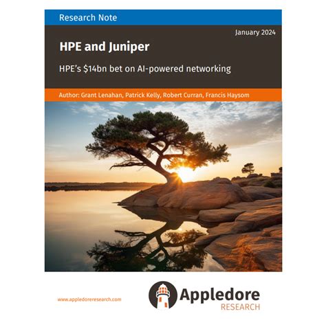 hpe and juniper appledore research