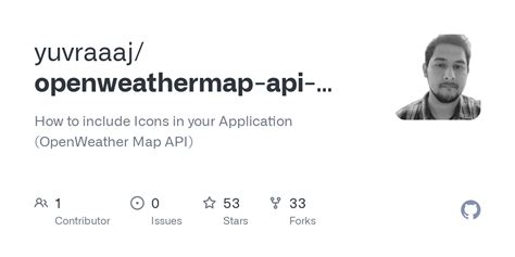 Github Yuvraaajopenweathermap Api Icons How To Include Icons In