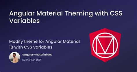 Angular Material Theming With Css Variables Rangular