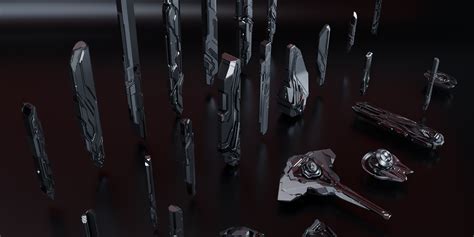 Epic Sci Fi Hard Surface Sci Fi Buildings And Environment Assets 3d