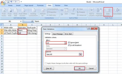 Cách Tạo Danh Sách List Box Trong Excel Thủ Thuật Excel