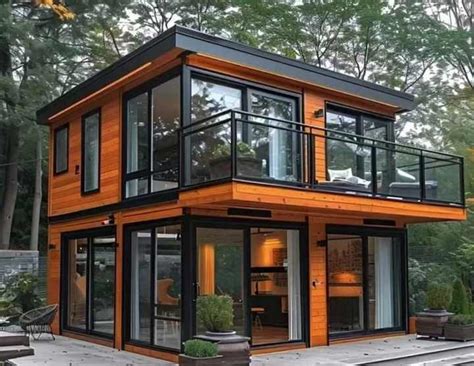 Easy Assemble Modular Prefab House Space Saving Remote Locations Mobile