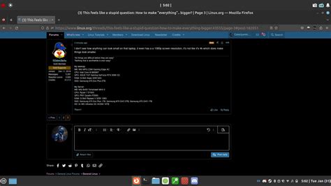 Solved This Feels Like A Stupid Question How To Make Everything Bigger Page 3 Linux Org