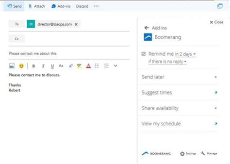 Outlook On The Web Add Ins