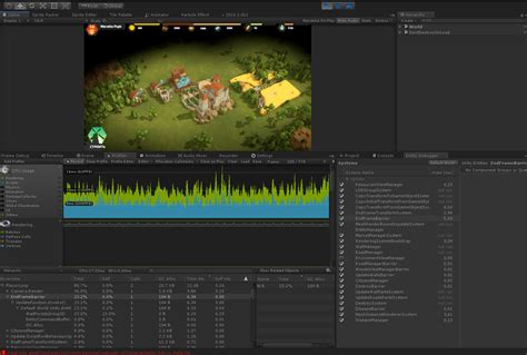 Huge Spikes On The Profiler Caused By Endframetransformsystem Unity Engine Unity Discussions