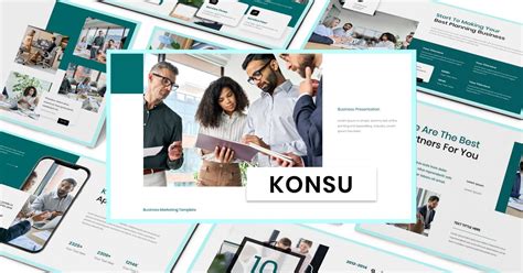Konsu Business Presentation Powerpoint Template Incl Corporate