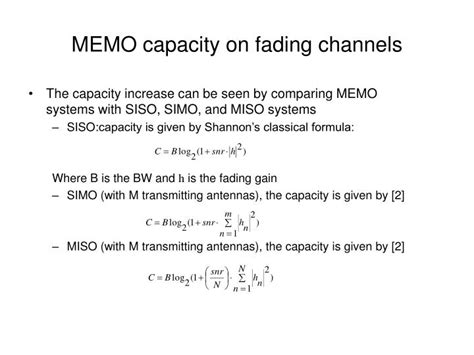 Ppt Multiple Input Multiple Output Systems Mimo Powerpoint