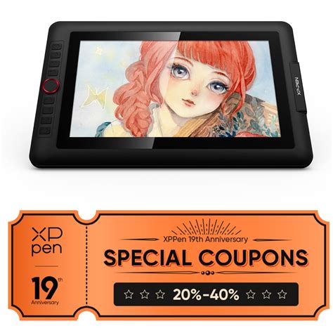 Xp Pen Artist 13 3 Pro Graphic Tablet Digital Drawing Monitor 13 3 Inch Full Laminated Screen