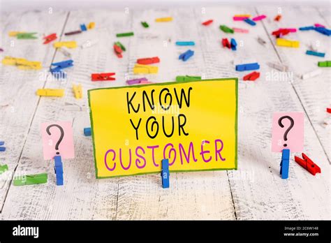 Text Sign Showing Know Your Customer Business Photo Text The Idea Of Business Identification