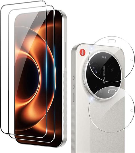 Fitudoos Per Xiaomi 17 Ultra 2 Pezzi Vetro Temperato Pellicola
