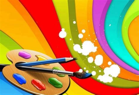 Волшебные краски, стихотворение для детей