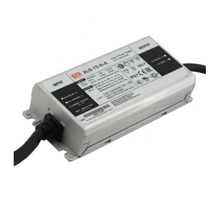 XLG-75-L-AB, 75W Sabit Güç, Dimedilebilir Led Sürücü, MeanWell