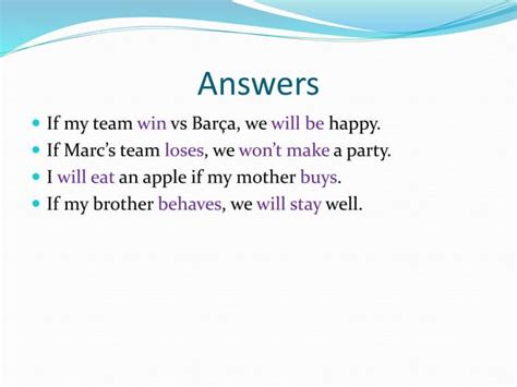 First Conditional PPT