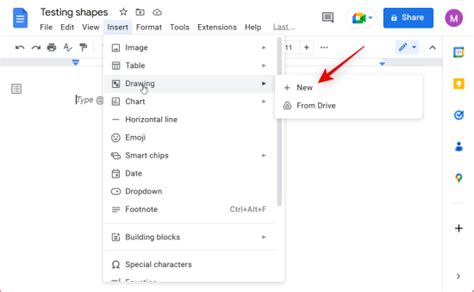 5 Ways To Insert Shapes In Google Docs