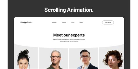 Scrolling Animation Figma