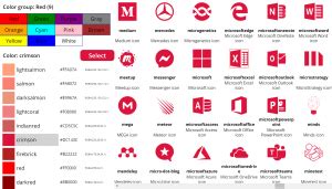 PowerApps SVG Icon Gallery With CSS Color Name Selector Jukka Niiranen Blog