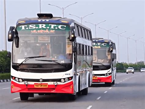 Telangana Rtc Bus Passengers Surge To 20 Lakh Daily 70 Percent Women