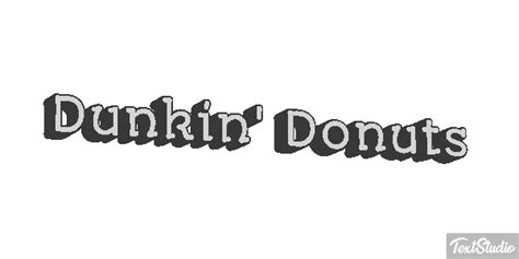 Dunkin Donuts Brand Animated  Logo Designs