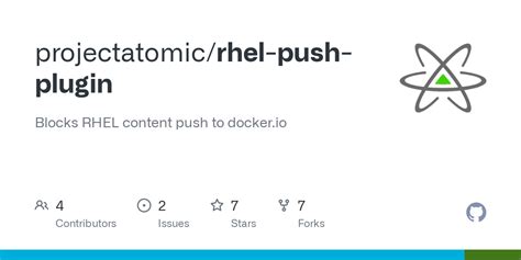 Github Projectatomicrhel Push Plugin Blocks Rhel Content Push To