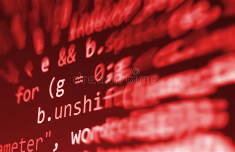 Coding Programming Source Code Screen Colorful Abstract Data Display