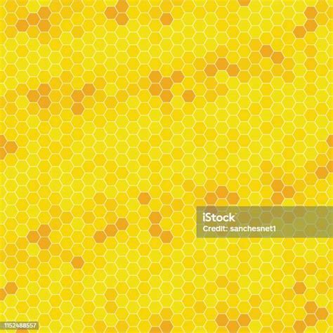노란 흑백 육각형 벌집 원활한 패턴입니다 꿀 배경 셀 모자이크 기하 도형에 대한 스톡 벡터 아트 및 기타 이미지 기하 도형 꿀 날씨 Istock
